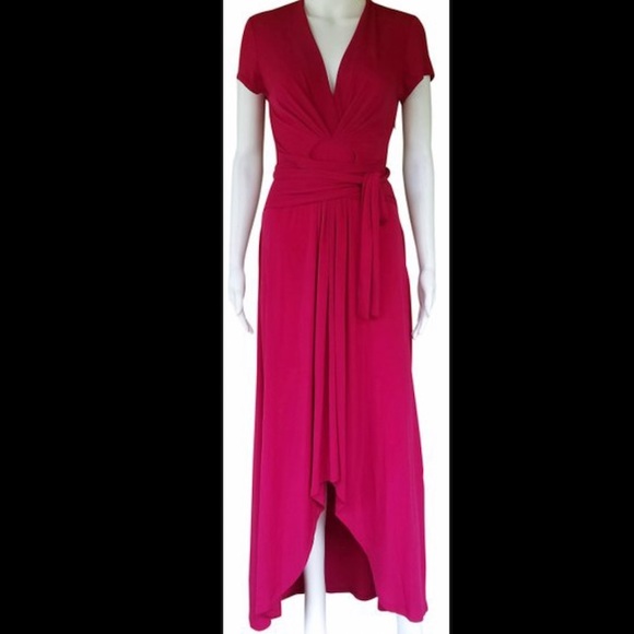 Michael Kors | Dresses | Michael Kors Raspberry Wrap Dress | Poshmark